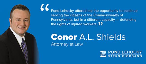 Conor Shields Joins Pond Lehocky