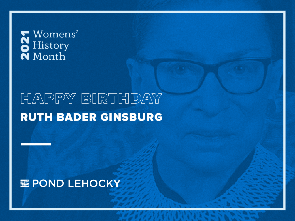 RBG: Un legado para recordar en el Mes de la Historia de la Mujer ...