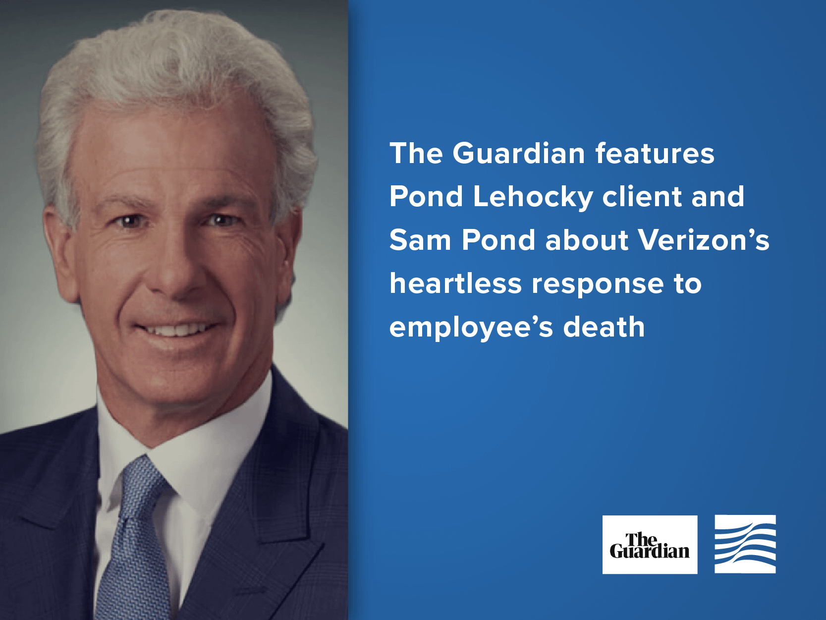 The Guardian presenta al cliente Pond Lehocky y a Sam Pond sobre la ...