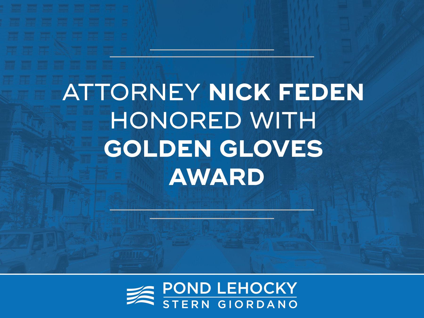 Pond Lehocky Associate Nick Feden Honored with...